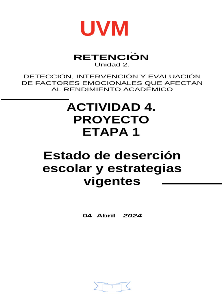 Proyecto Integrador Etapa 1 | PDF
