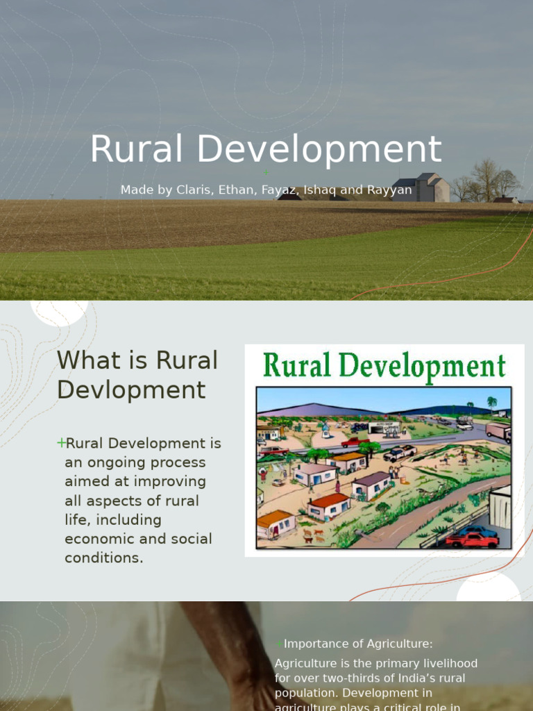 Rural Development | PDF | Social Science