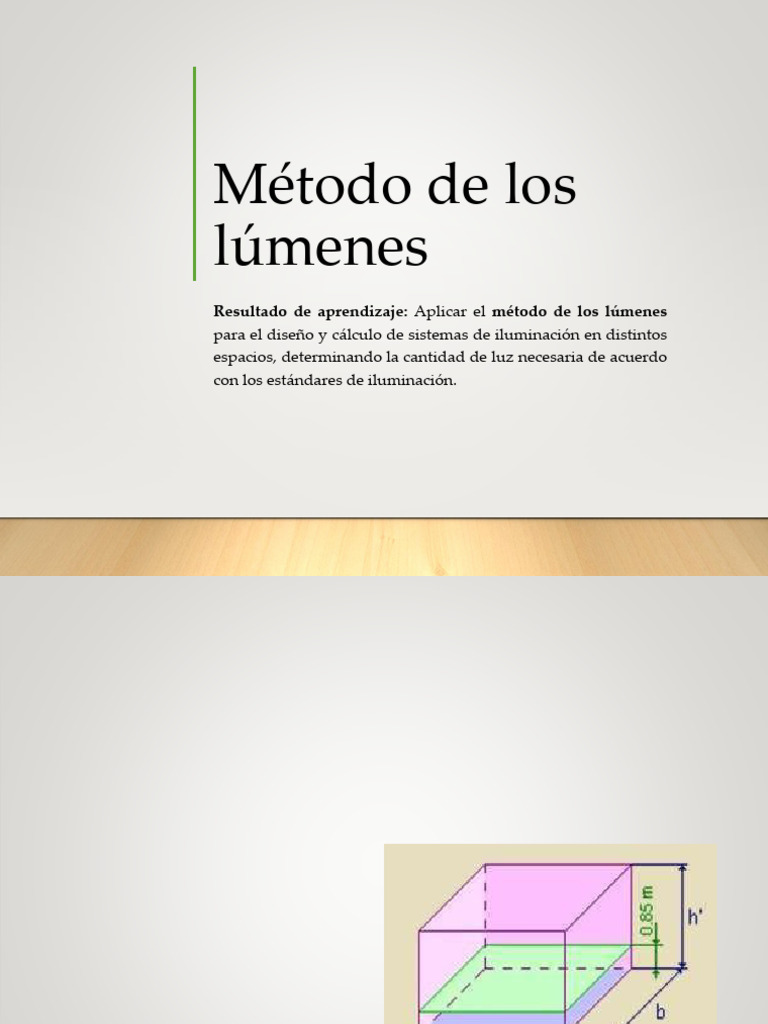 Método de Lúmenes para Iluminación Efectiva | PDF