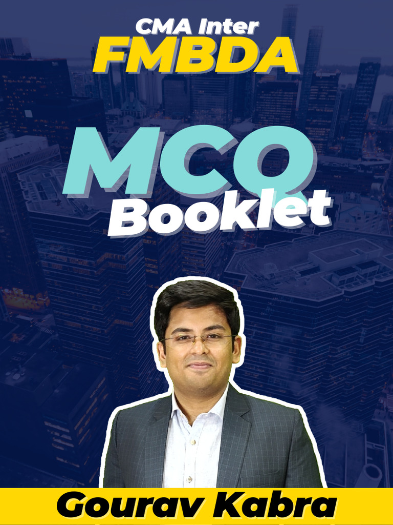 FMBDA - MCQ Mania Booklet | PDF