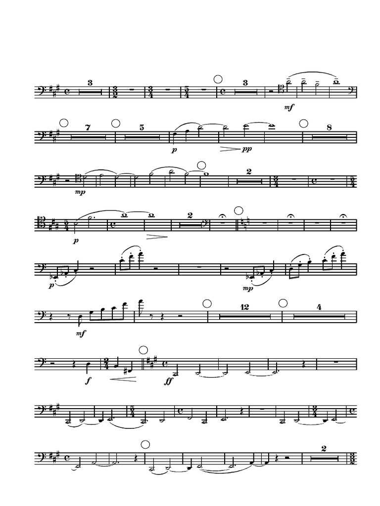 Copland - Appalachian Spring - Fagotto I | PDF