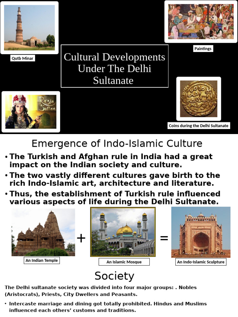 History Delhi Sultanate | PDF