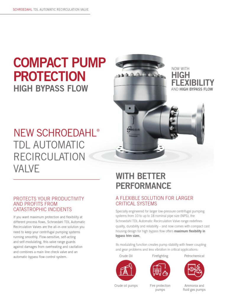 SCHROEDAHL ARV TDL Flyer 06-2020 | PDF | Pump | Valve