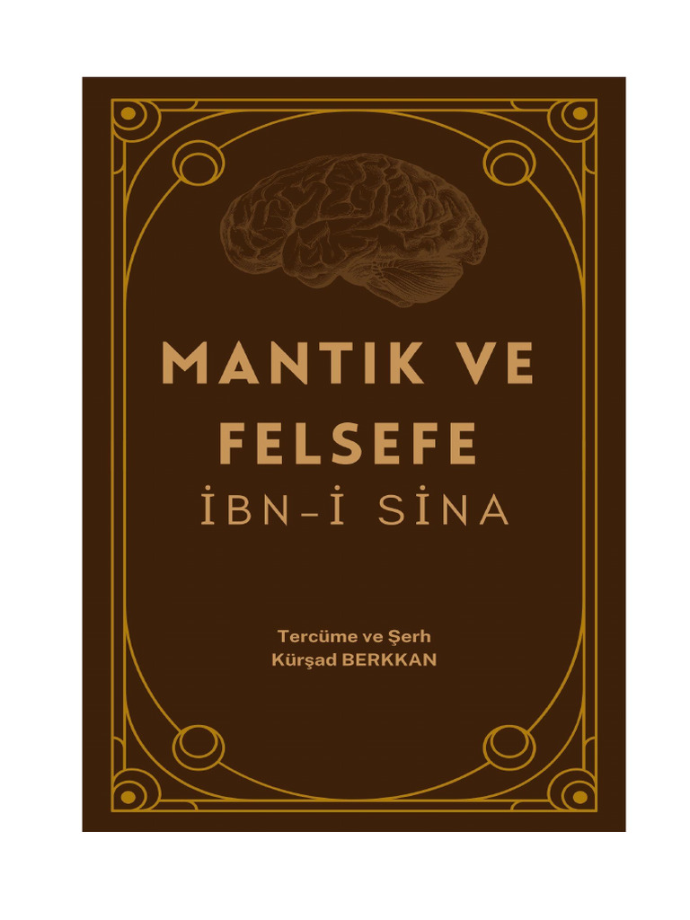 Mantik Ve Felsefe Ibni Sina Serhi | PDF
