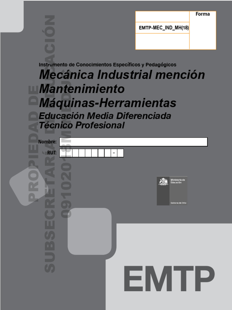 91.emtp-Mec Ind MH | PDF | Tornillo