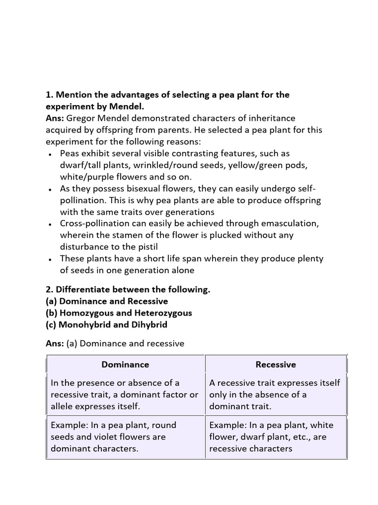 Chap 5 Principles of Inhertance | PDF | Dominance (Genetics) | Zygosity
