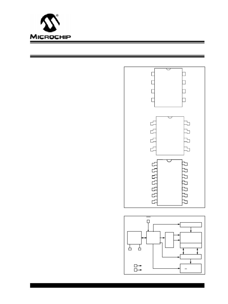 8K/16K 5.0V I C Serial Eeproms: Features Package Types | PDF | Bit ...