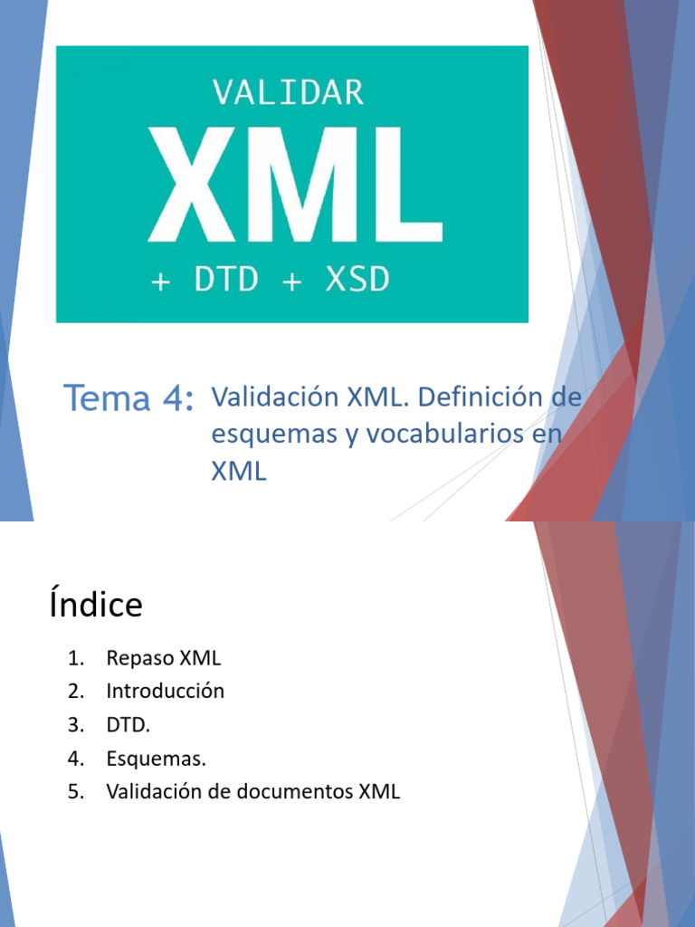 XML + DTD + XSD | PDF | Xml | Formatos de serialización de datos