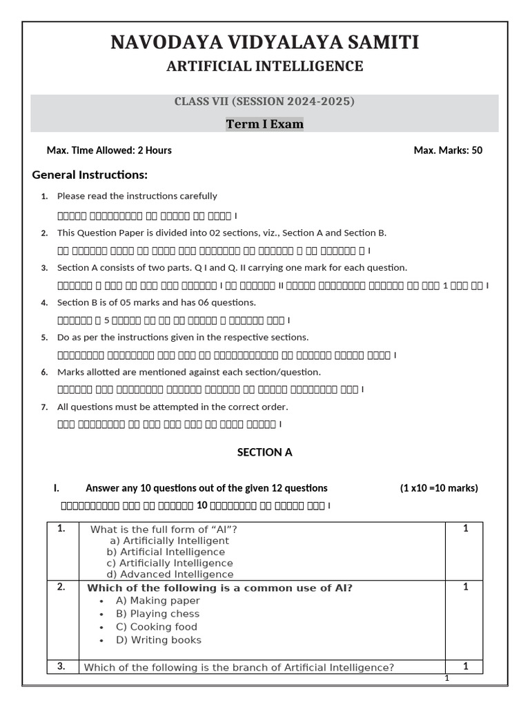 Vii Ai | PDF | Artificial Intelligence | Intelligence (AI) & Semantics