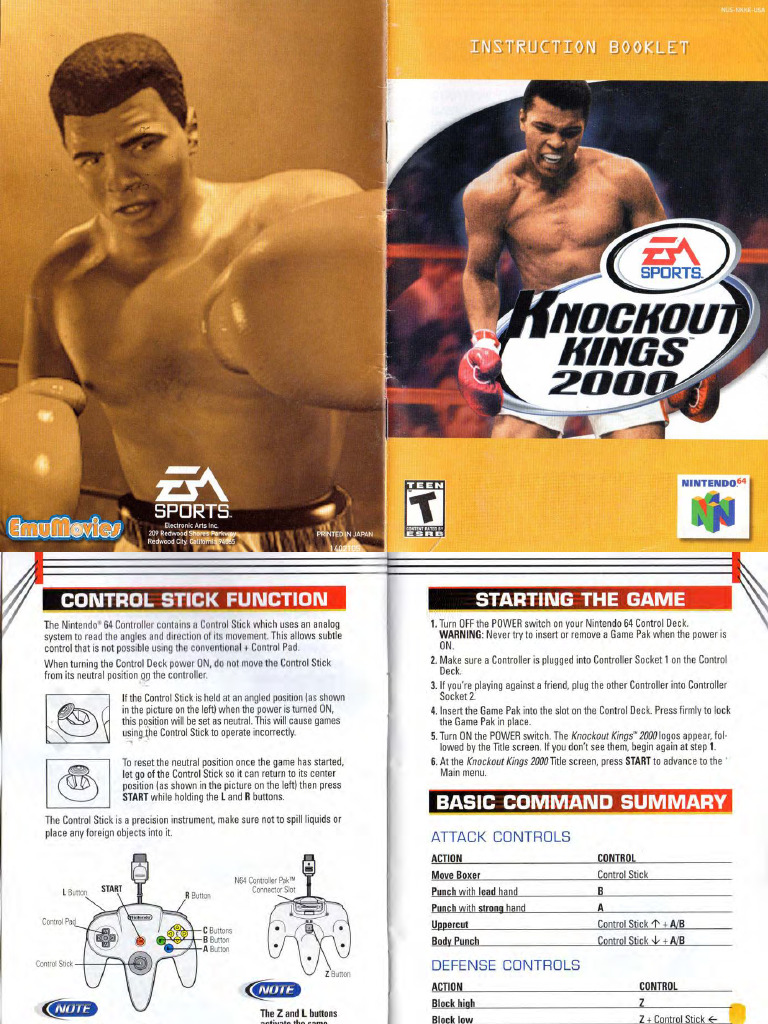 Knockout Kings 2000 (USA) | PDF