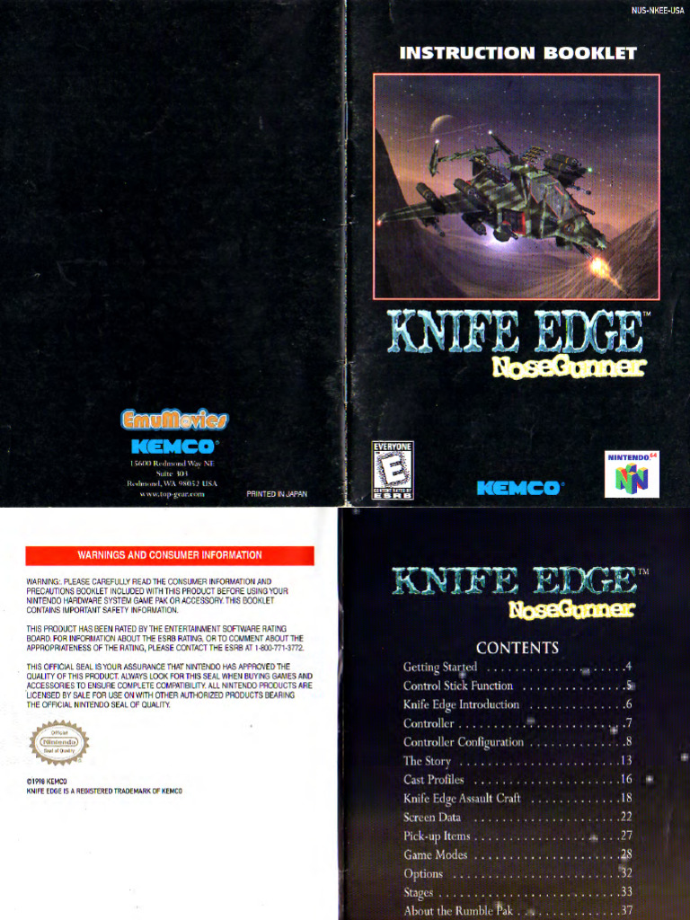 Knife Edge - Nose Gunner (USA) | PDF