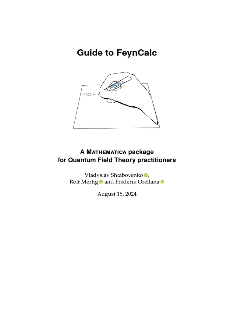 Feyn Calc Manual | PDF | Computer File | Installation (Computer Programs)