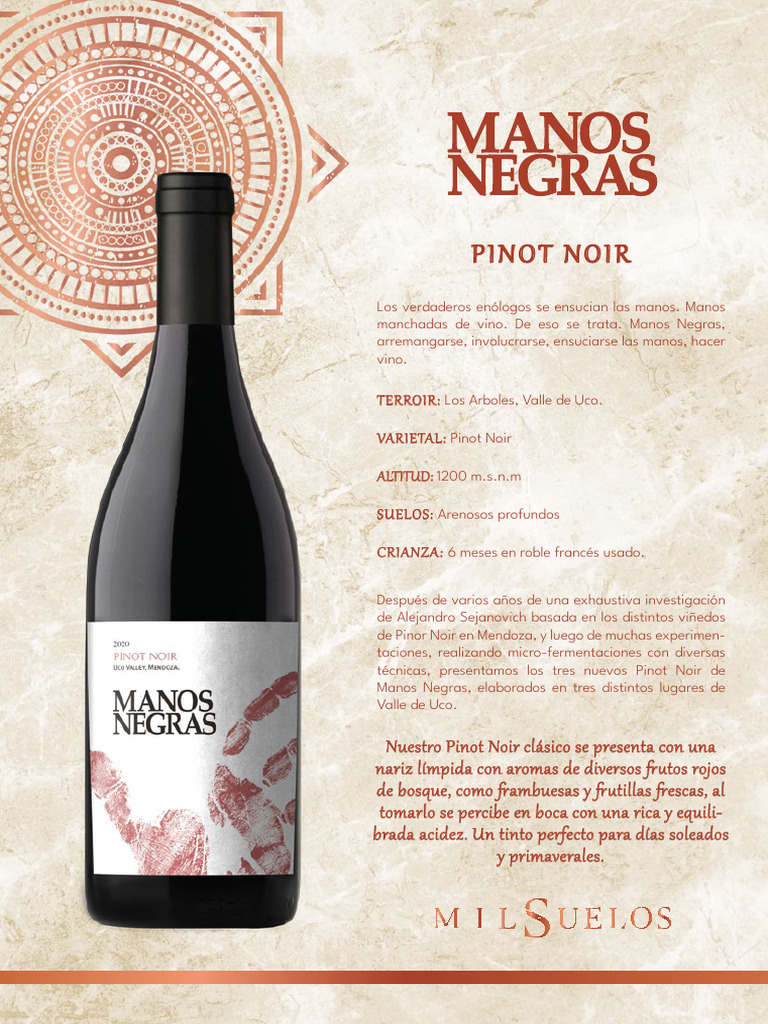 Manos Negras Pinot Noir | PDF