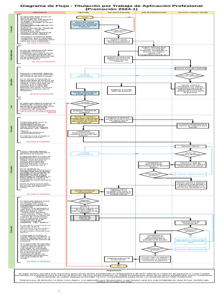 2024-1 Diagrama de Flujo Trab Aplic Prof | PDF