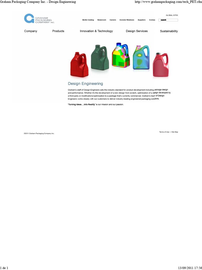 Graham Packaging Company Inc. - Design Engineering | PDF
