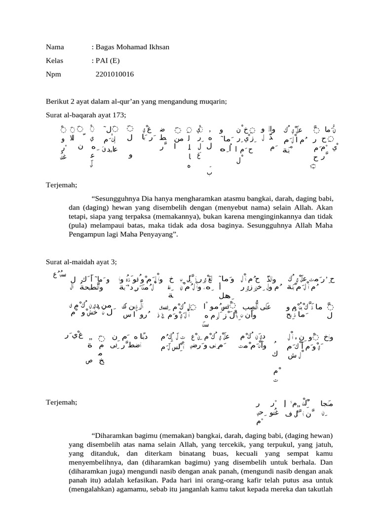 Bagas Mohamad Ikhsan (Individu) | PDF
