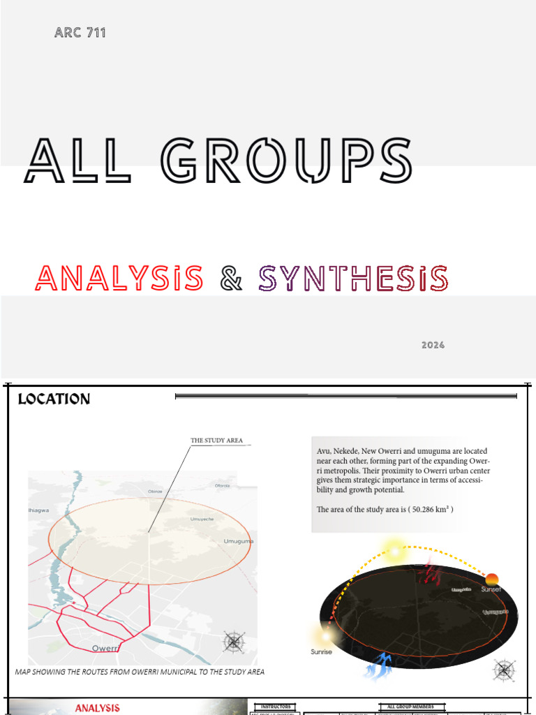 General Analysis & Synthesis | PDF | Apartment | Infrastructure
