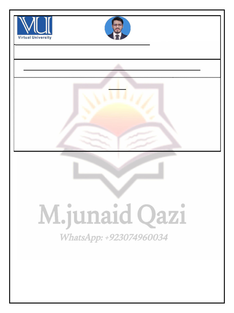 CS401P-Assignment 2 Solution Fall 2024 by M.junaid Qazi | PDF | Computer Hardware | Software ...