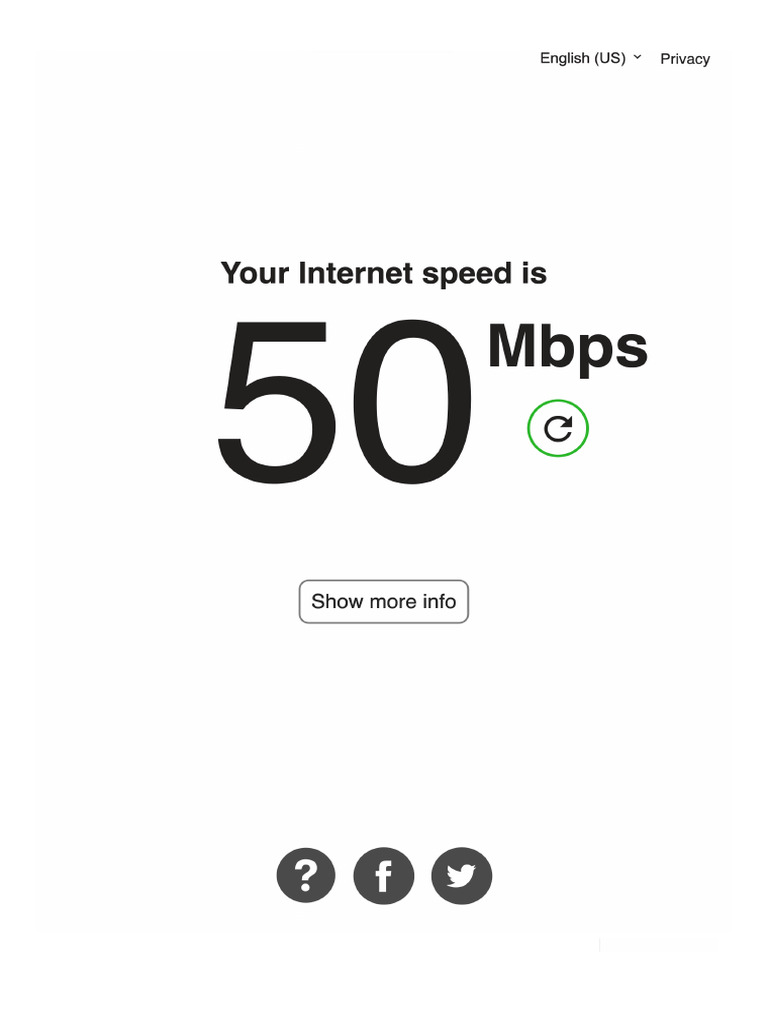 Internet Speed Test - Fast - Com2 | PDF