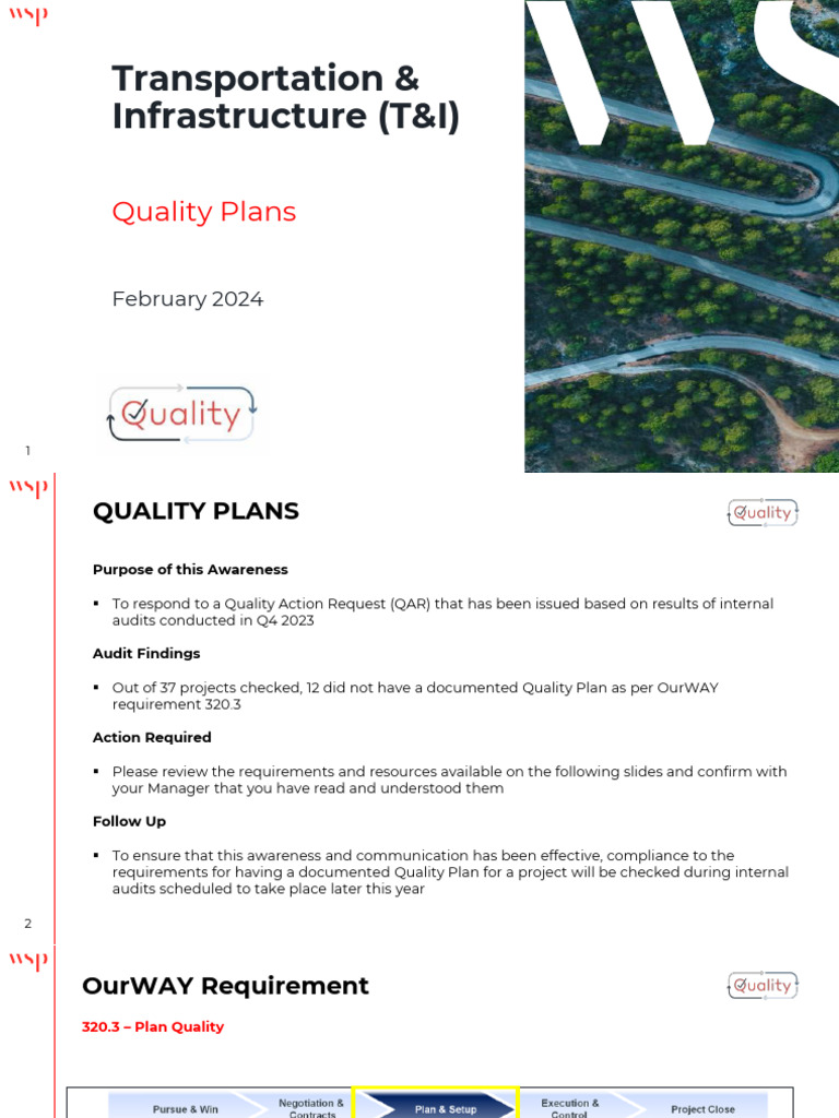 Quality Plans | PDF | Audit | Quality Assurance