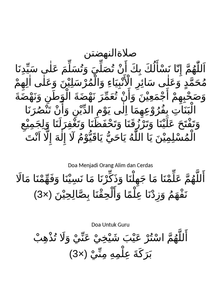 Sholatun Nahltain NW | PDF