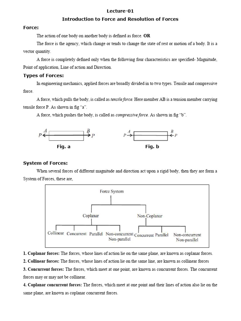 Engineering Mechanics Basics | PDF | Force | Angle