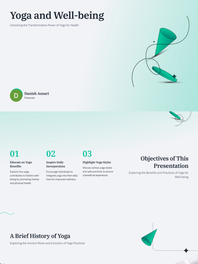 Yoga and Well-Being Presentation (OCR) | PDF