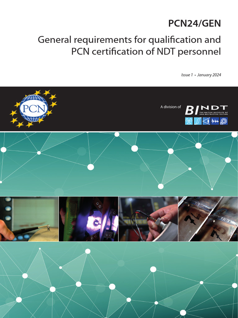 PCN24 Gen 01 | PDF | Nondestructive Testing | Professional Certification