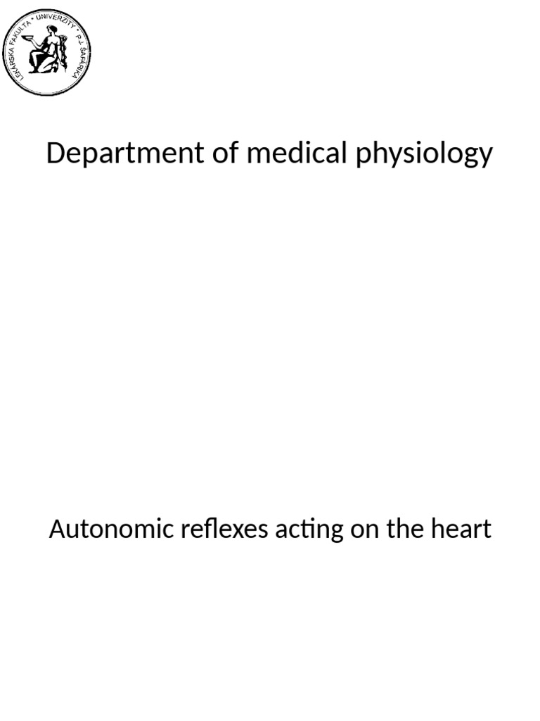 Practical 9 - Autonomic Reflexes Acting On The Heart 2024-2025 | PDF ...