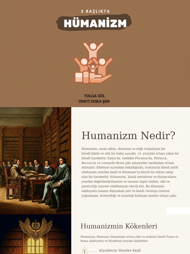 Humanizm Nedir | PDF