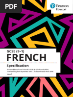 Edexcel GCSE French Speaking Exemplars | PDF | English Language | Learning