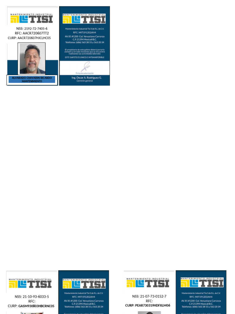 Gafete Mit | PDF