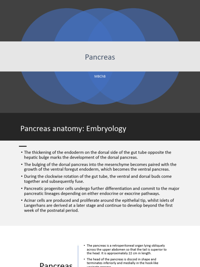 Pancreas | PDF | Pancreas | Medical Specialties