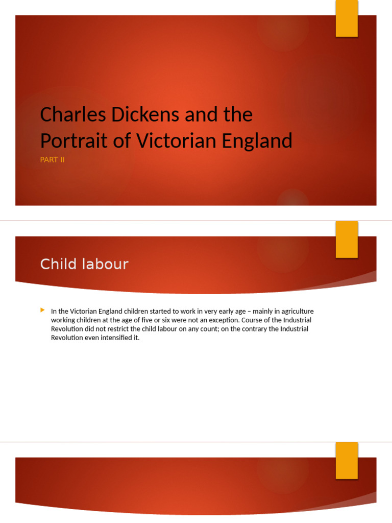 Charles Dickens Part LL | PDF | Charles Dickens | Child Labour