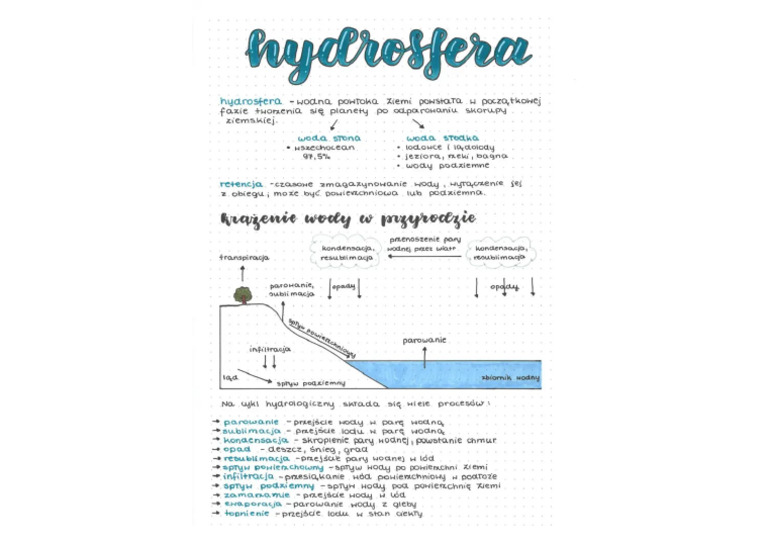 Hydrosfera | PDF