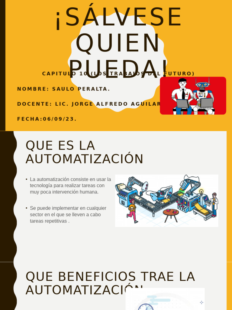 Sálvese Quien Pueda! | PDF | Desempleo | Internet