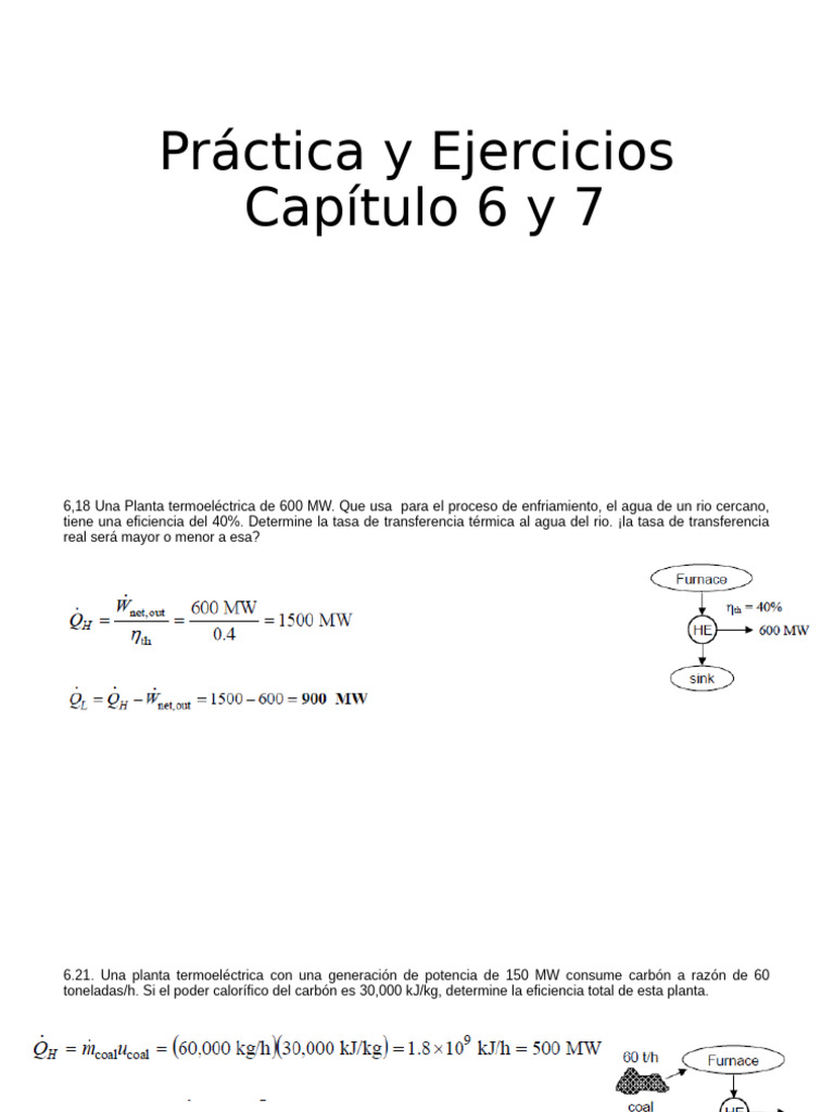 Práctica y Ejercicios Cap 6 y 7 | PDF | Mecánica de Medios Continuos | Fases de la materia