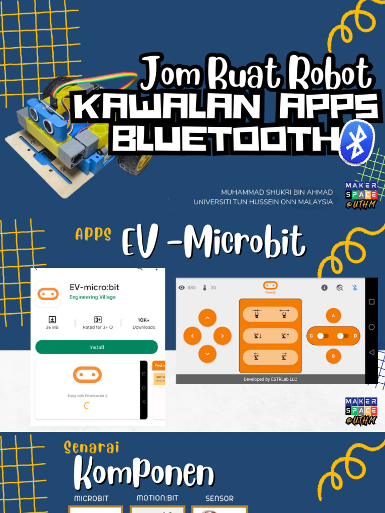 Jom Buat Robot (EV Microbit) | PDF