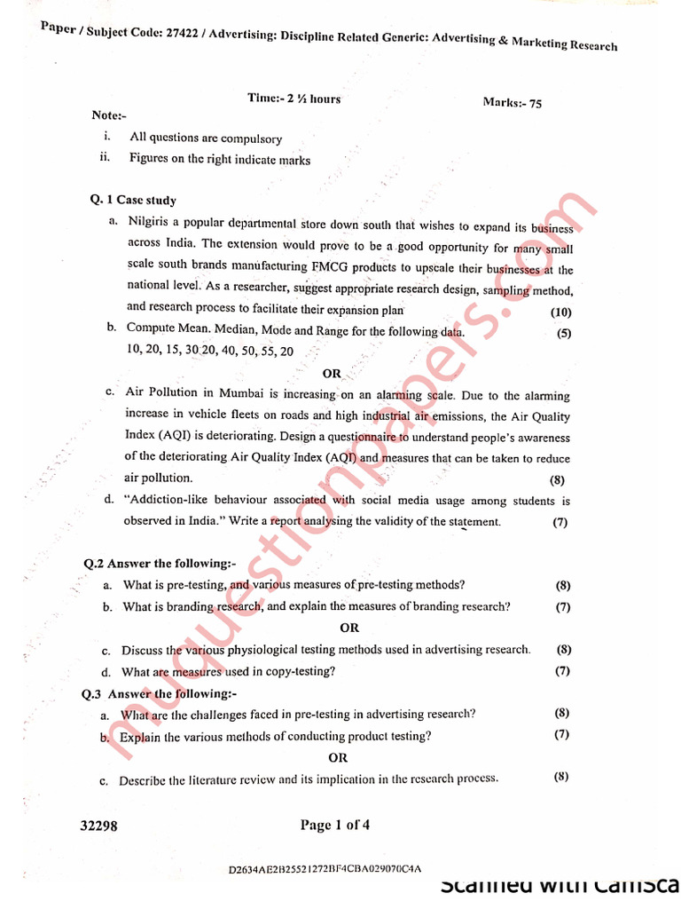 Arts Ba in Multimedia and Mass Communication Bammc Semester 5 2023 May ...