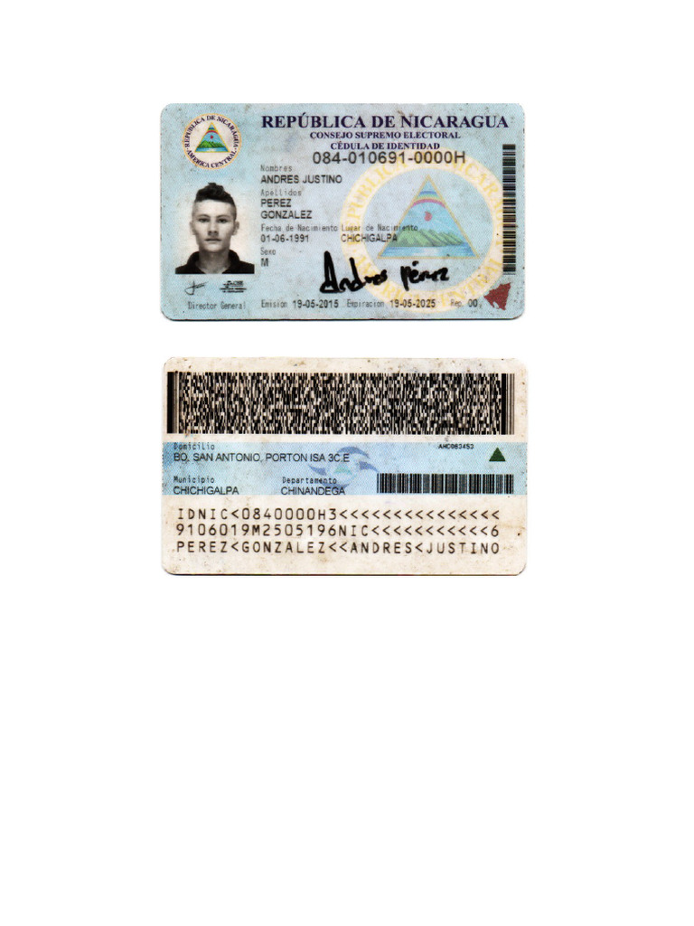 Andres Perez Cedula | PDF