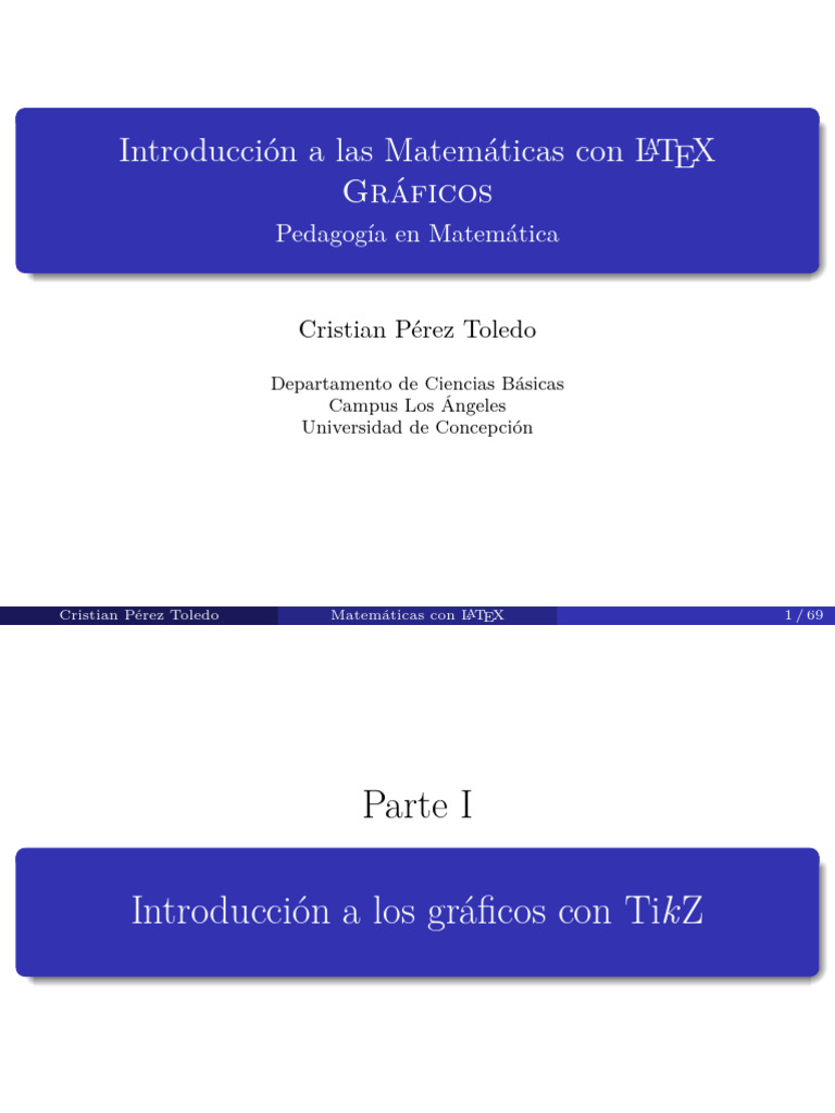 IML-M4a Graficos (Tikz) | PDF | Te X | Geometría