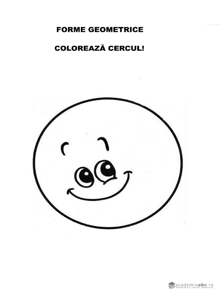 COLOREAZA-FORMELE-GEOMETRICE-Grupa Mare | PDF