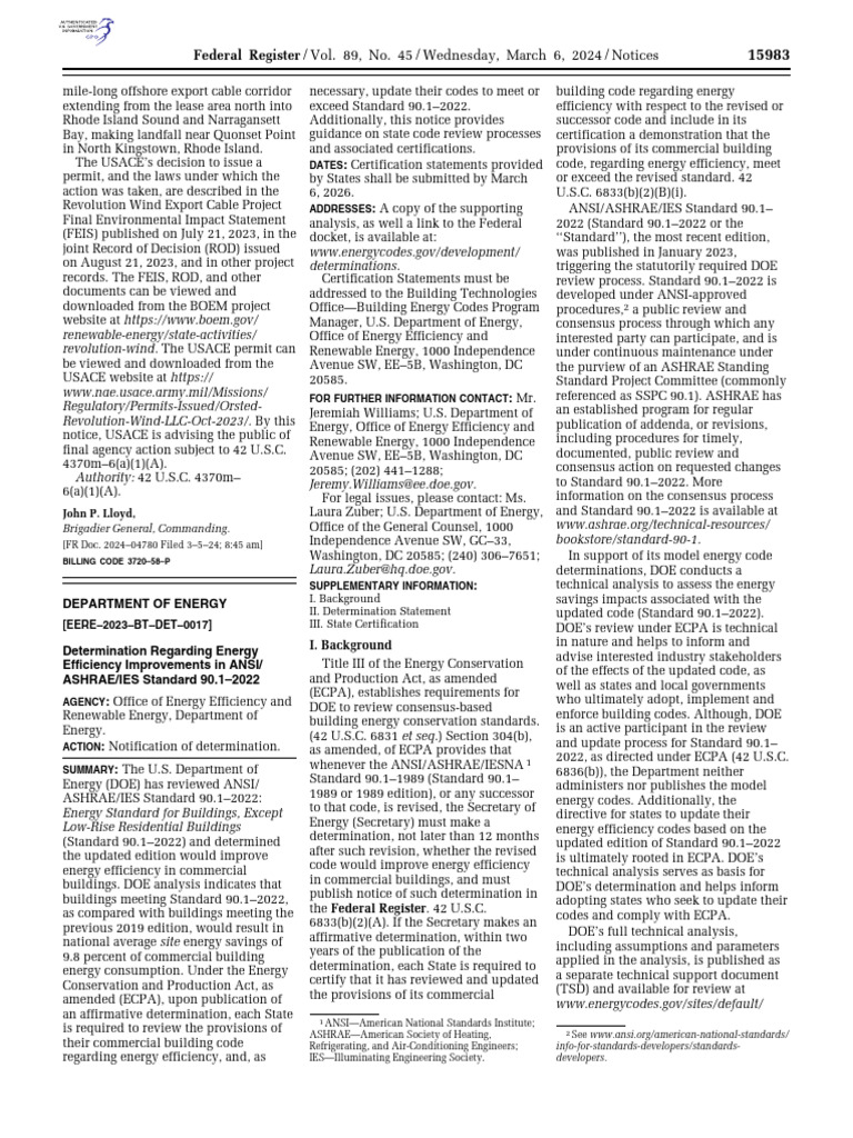 EERE 2023 BT DET 0017 0001 - Content | PDF | United States Department ...