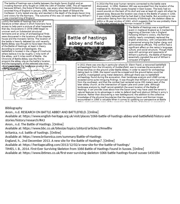 Battle of Hastings | PDF | Archaeology | Medieval England