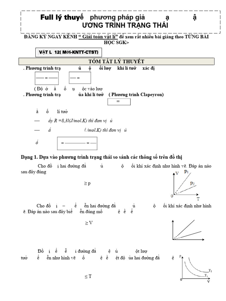 In BAI GIANG Phuong Trinh Trang Thai | PDF