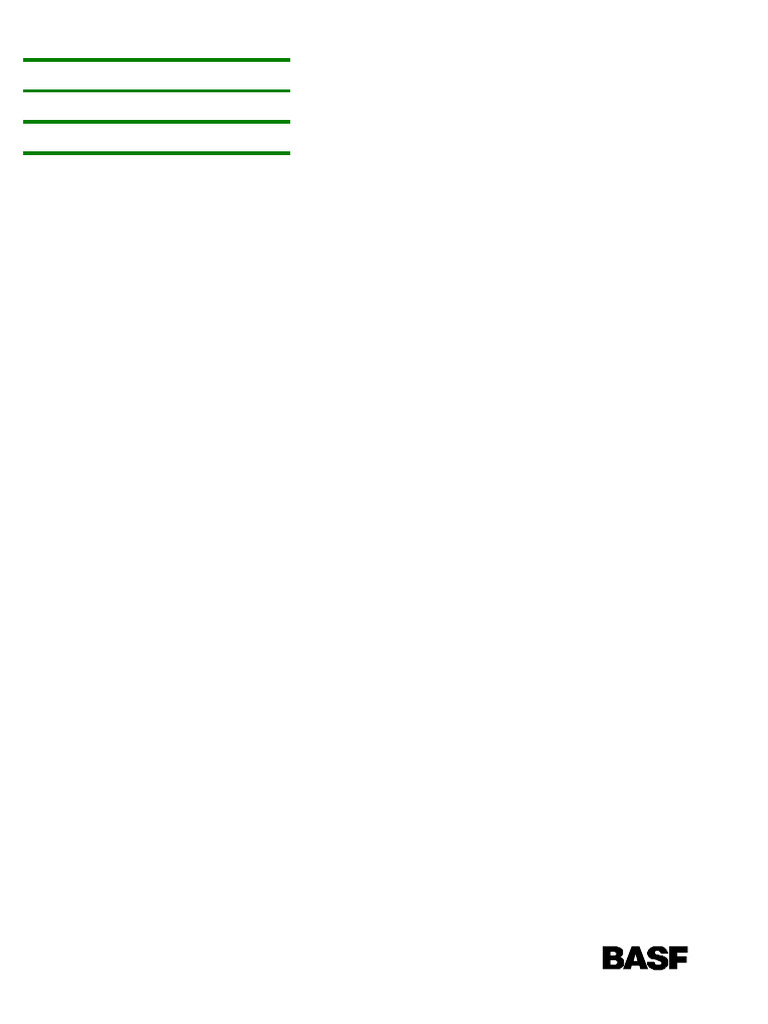 CoAs... Propilenglicol (PPG) Grado USP. TDS (BASF) | PDF | Solvent | Chlorine