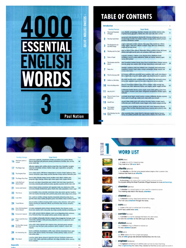 4000 Essential English Words 3 | PDF