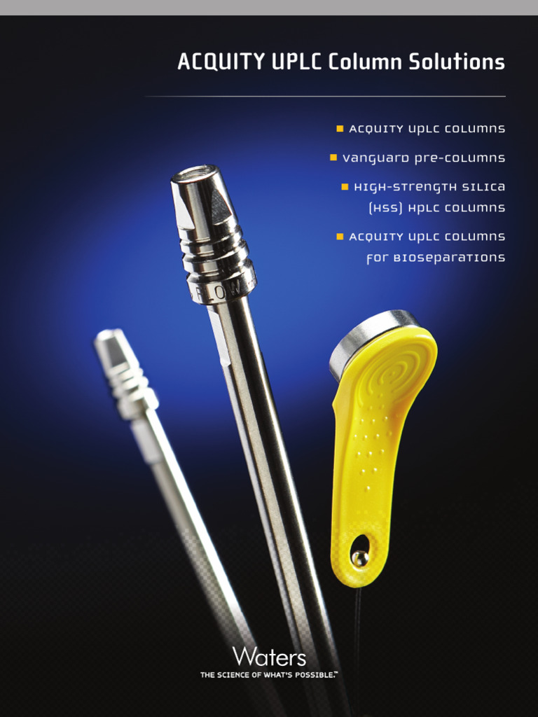 Acquity UPLC Column Solutios - Waters | PDF | High Performance Liquid ...