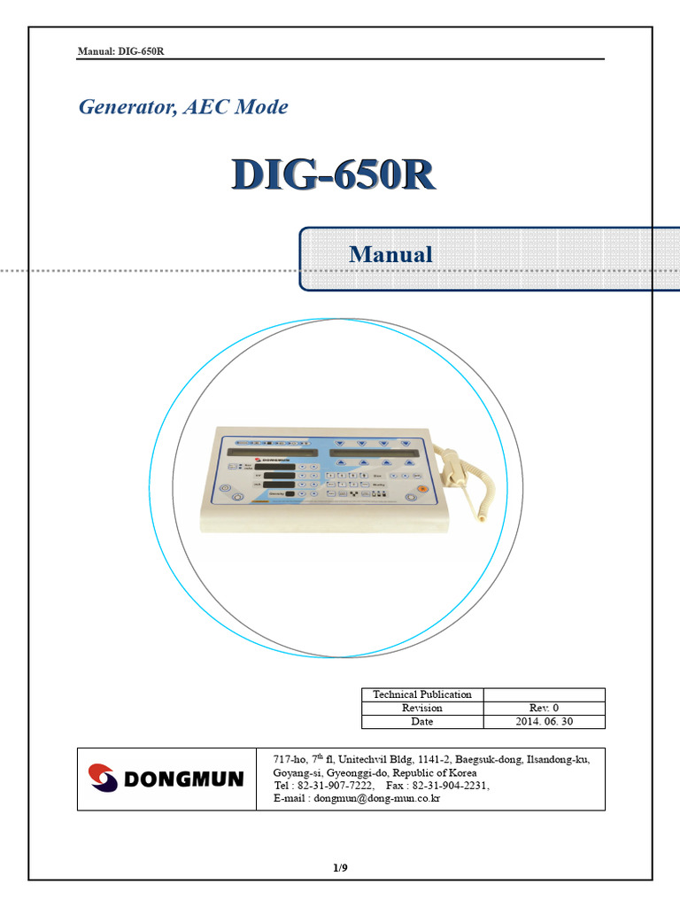 Dig 650r, Aec | PDF | Electronics
