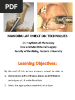 Maxillary Dental Injection Techniques | PDF | Dentistry | Dentistry ...